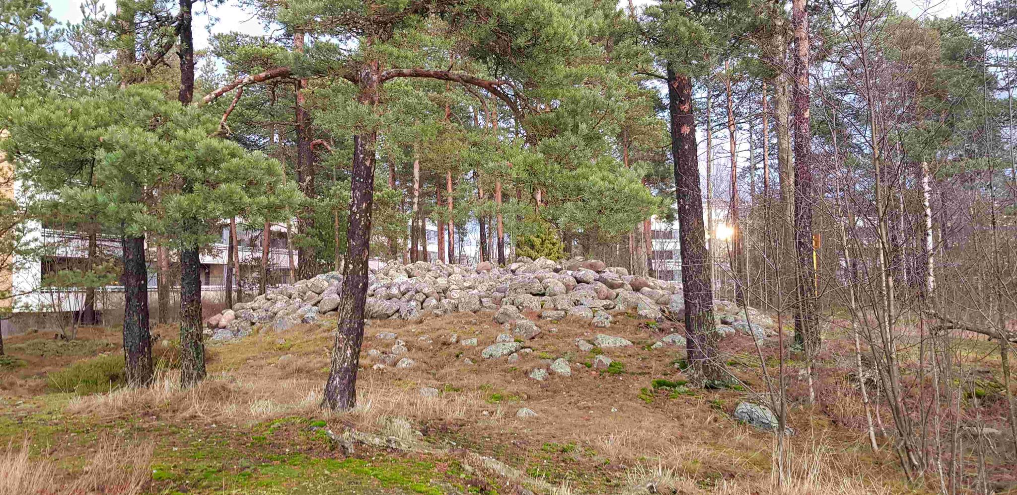 Lehtisaari heap tombs are a historical gem in Helsinki